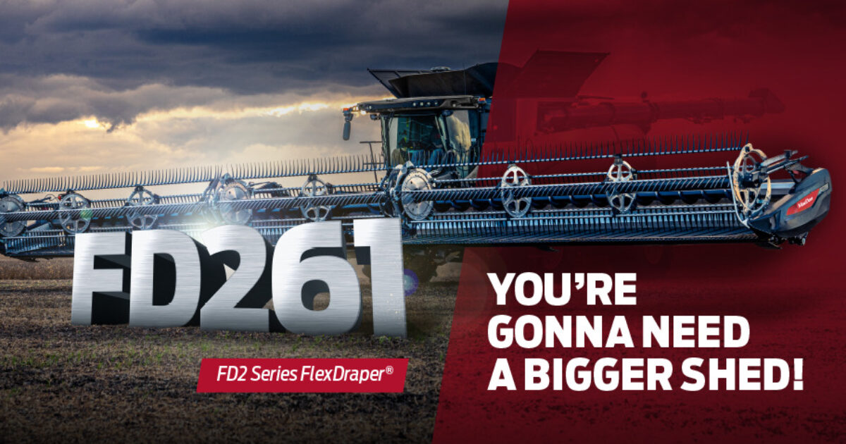 Introducing the MacDon FD261 FlexDraper® | MacDon